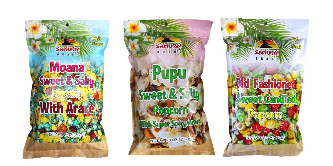 Samurai Popcorn 3-pack – Samurai Inc